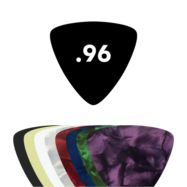 Celluloid - Triangle Shape - .96mm– EGO Picks