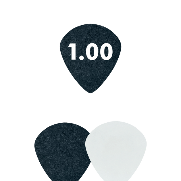 Delrin - Jazz Shape - 1.00mm– EGO Picks