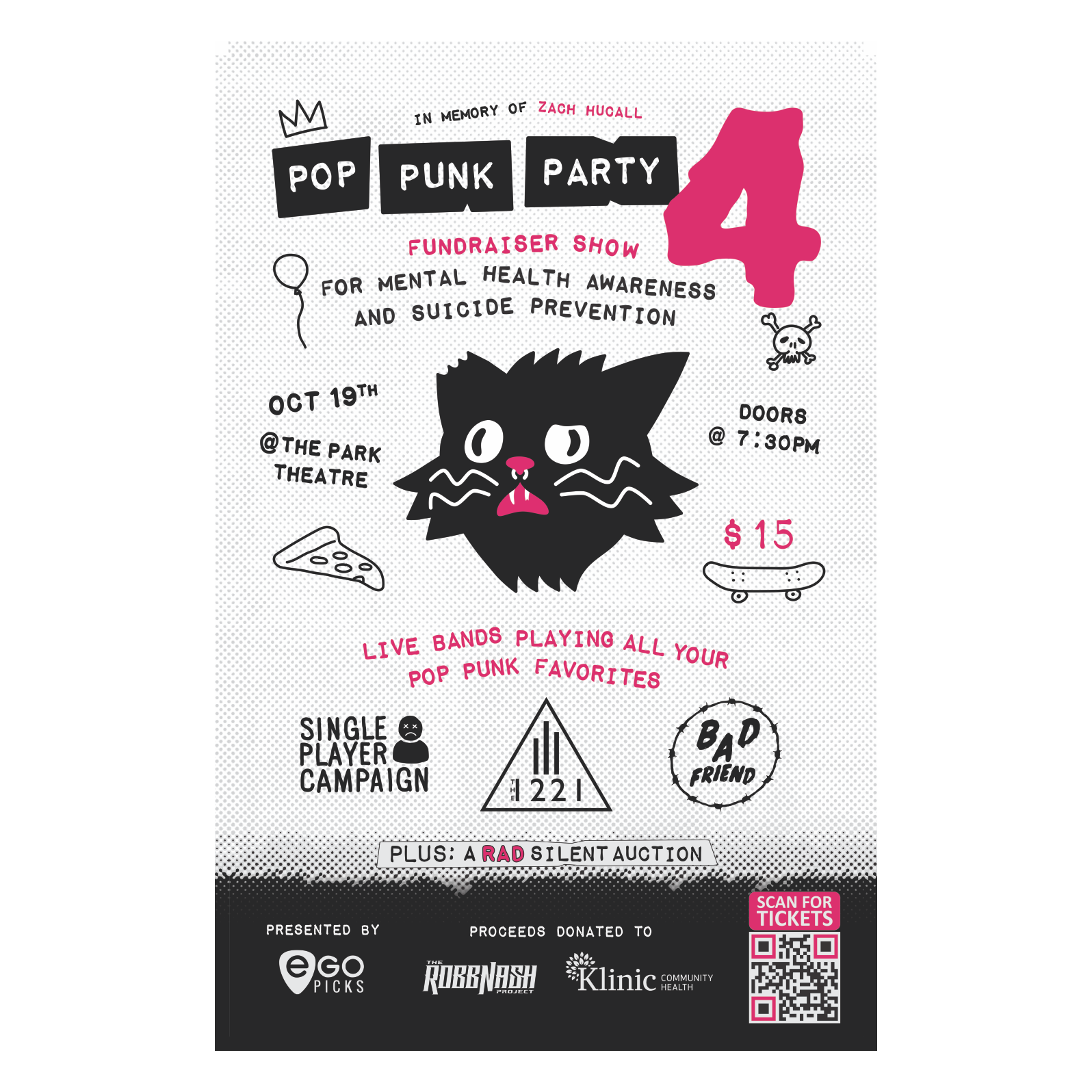 Pop Punk Party Fundraisers– EGO Picks